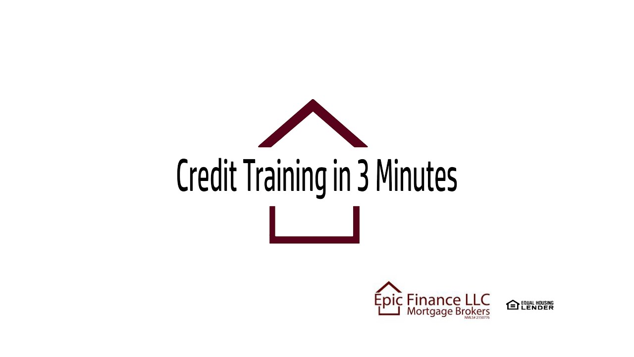 The Credit Training Video | Epic Finance - YouTube