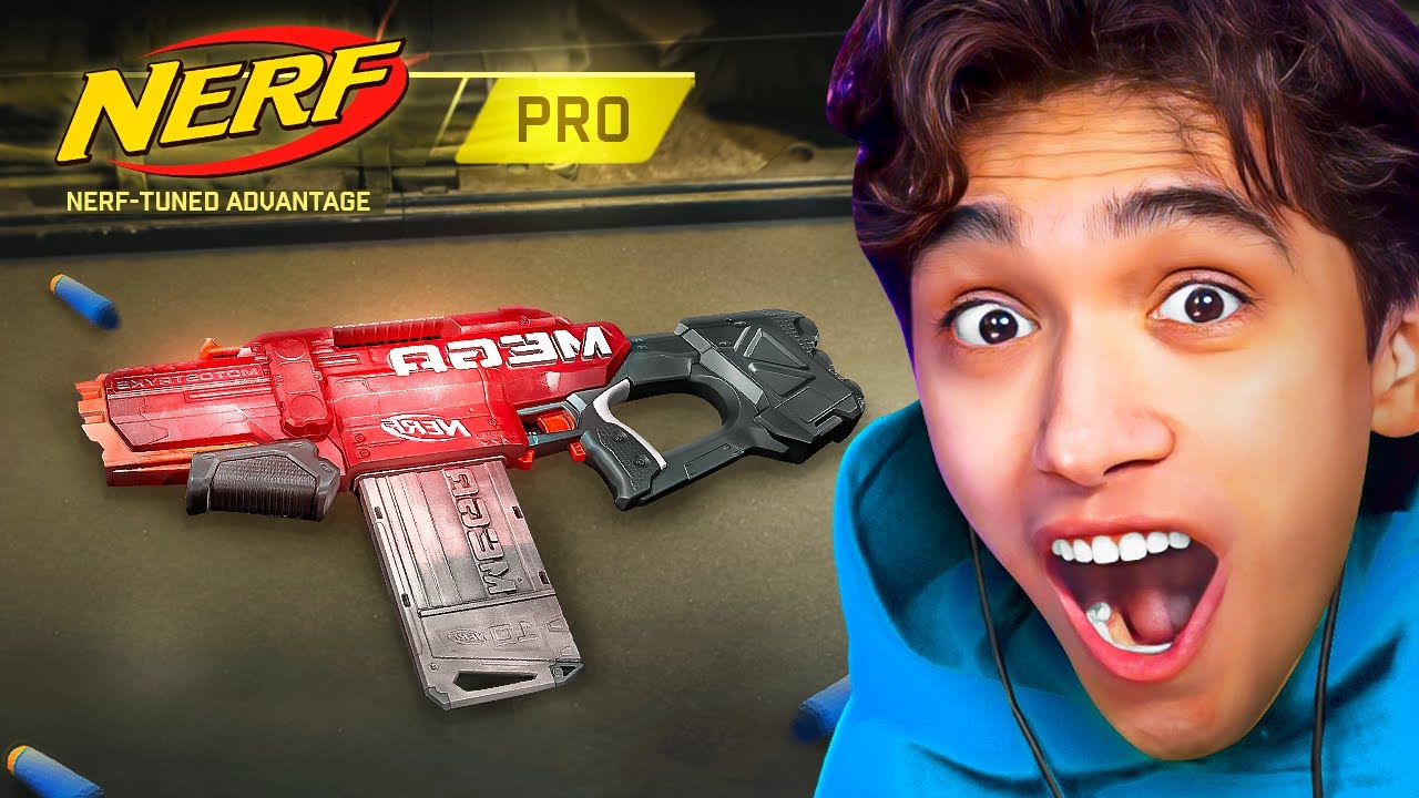 Warzone, but I use Nerf Guns as Meta loadouts - YouTube