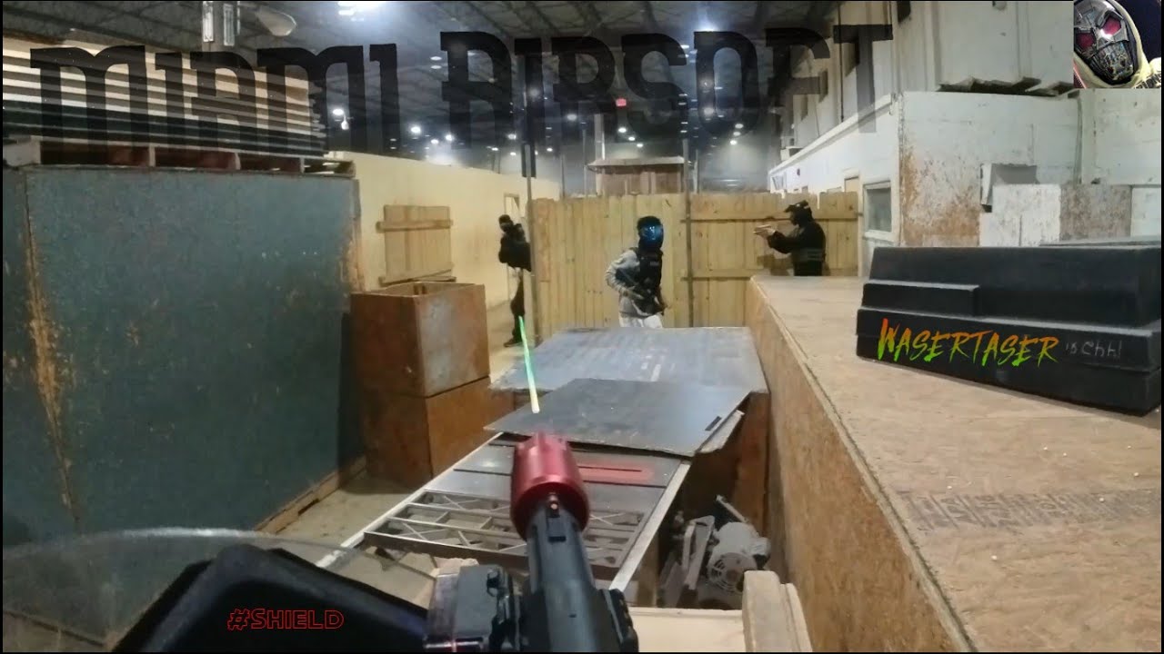 CQB Shield & Pistol Gameplay (2) #shield #airsoft - YouTube