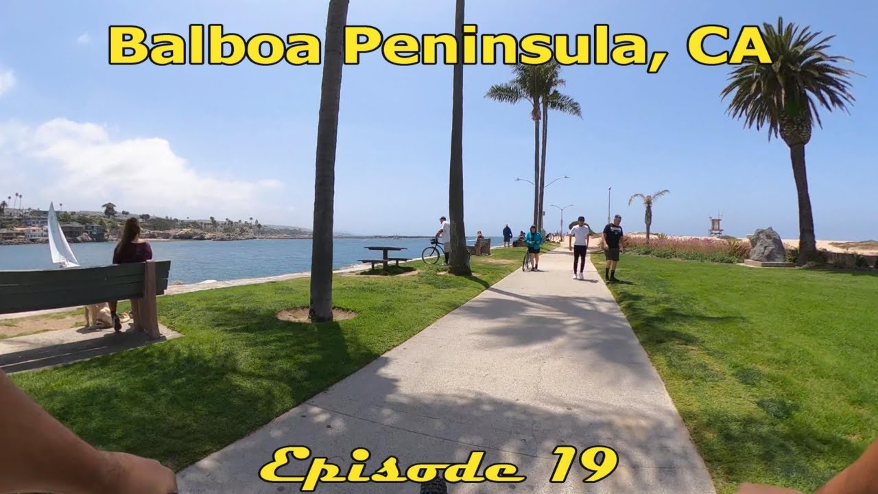Newport Beach Balboa Peninsula - Orange County - YouTube