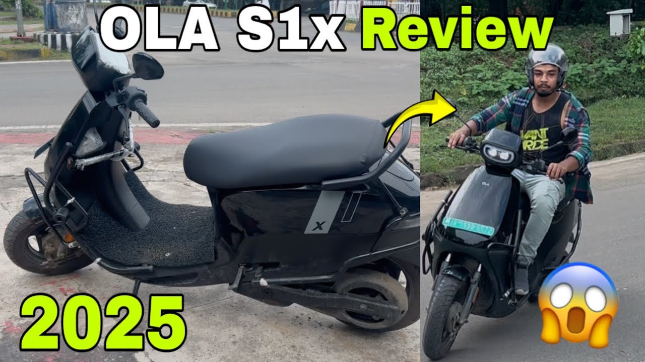 OLA s1x honest review | Best electric scooty under 1 lakh? | Ola s1x ...
