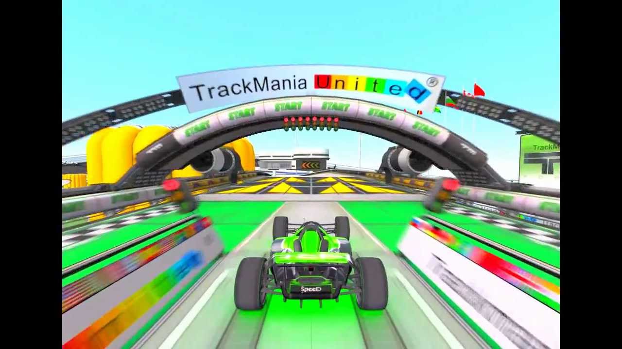 Trackmania SpeeD on Mini techs - YouTube