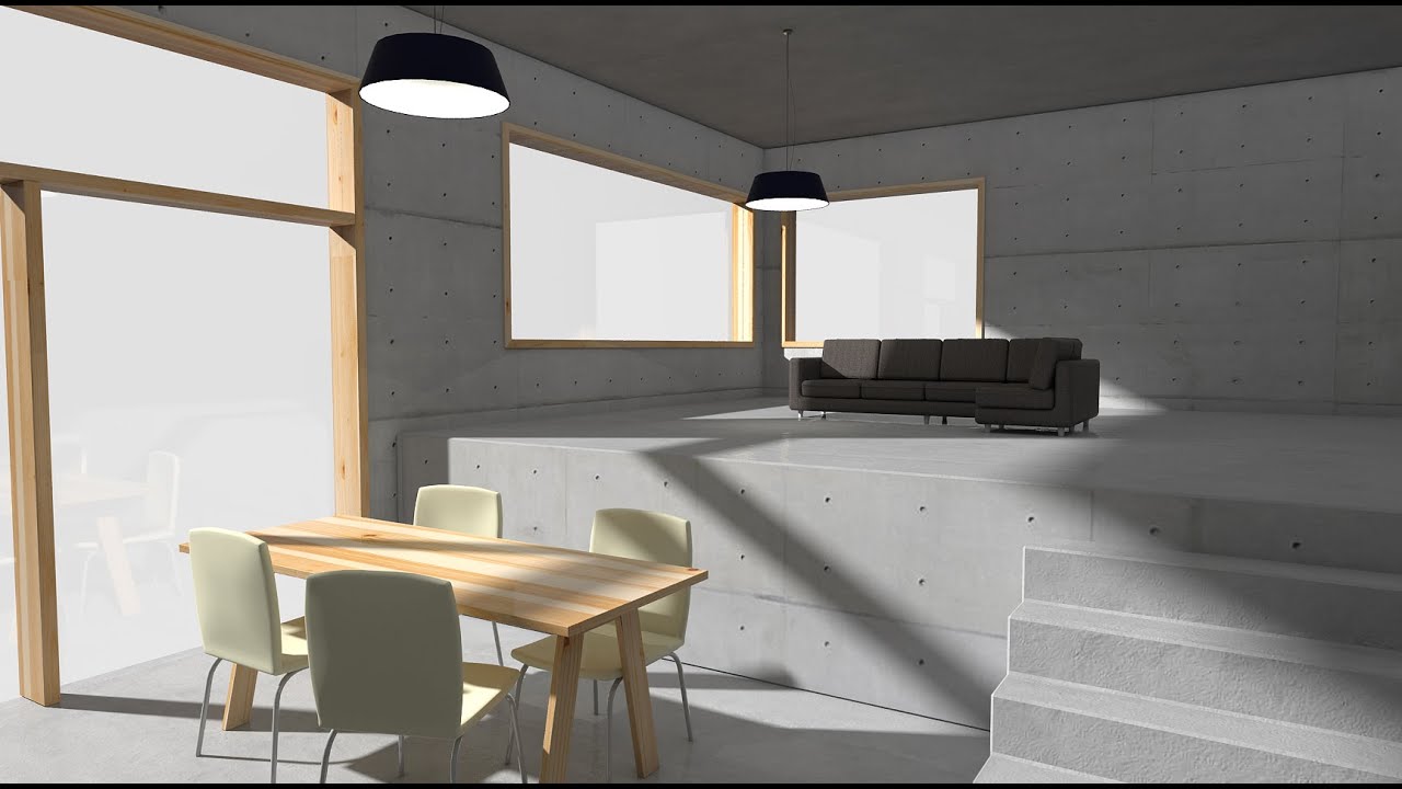 How to render on SketchUp with Vray / Interior part-06 - YouTube