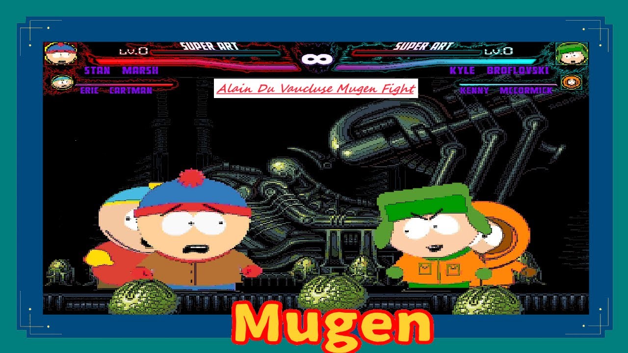 Mugen : Stan Marsh & Eric Cartman Vs Kyle Brofloski & Kenny McCormick ...