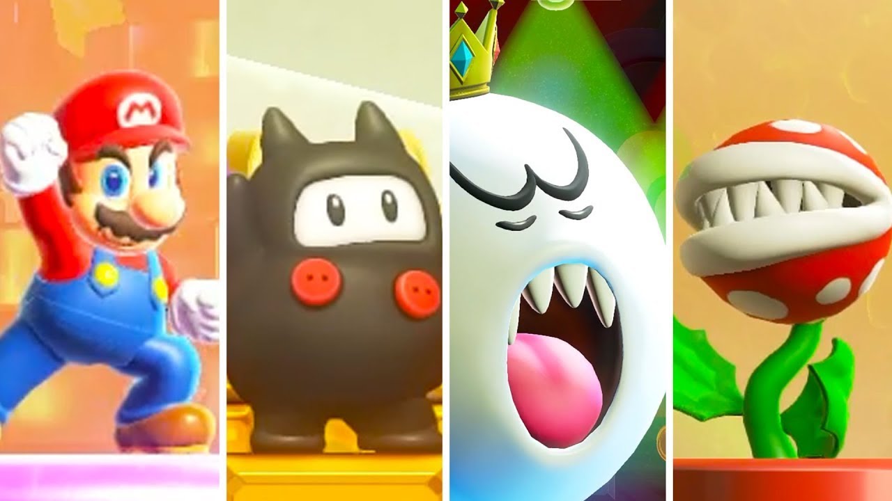 Super Mario Wonder Nintendo SWITCH - ALL MUSIC LEVELS - YouTube