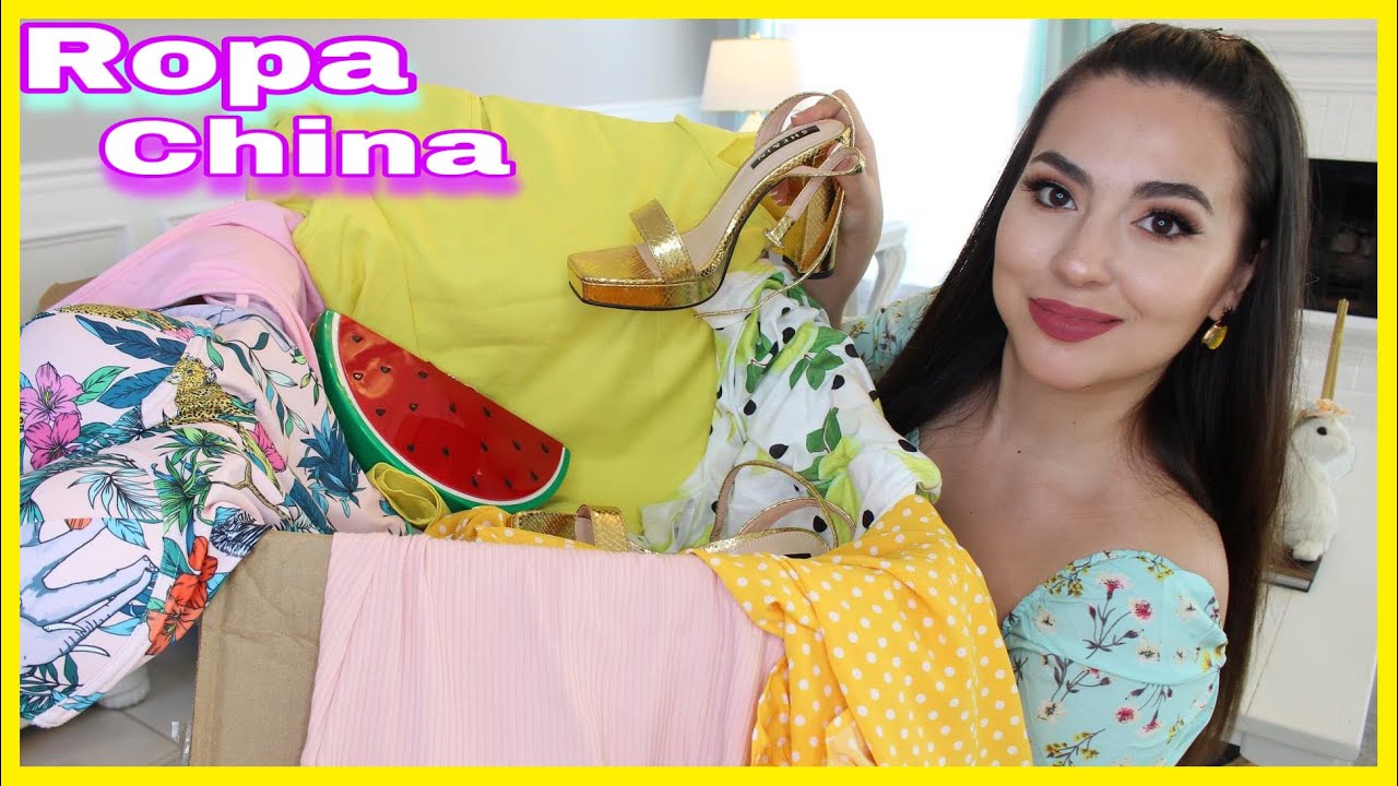 ROPA CHINA PARA PRIMAVERA Y VERANO CON ROMWE - YouTube