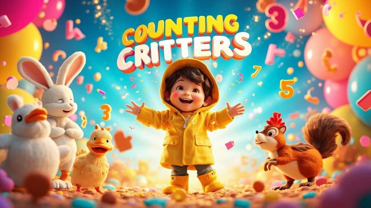 COUNTING SONG FOR KIDS Counting Critters Fun Nursery Rhymes For counting-song-for-kids-counting-critters-fun-nursery-rhymes-for