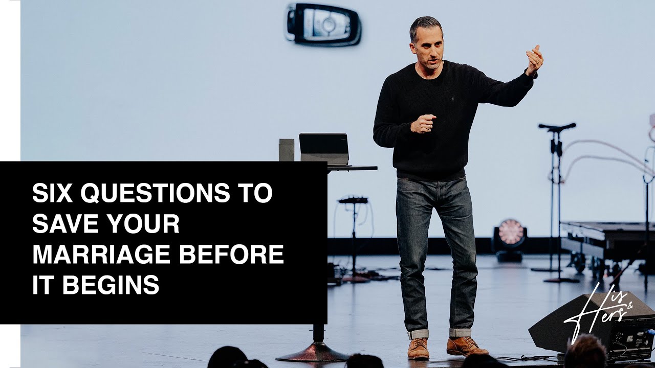Six Questions to Save Your Marriage Before It Begins | Timothy "TA ...