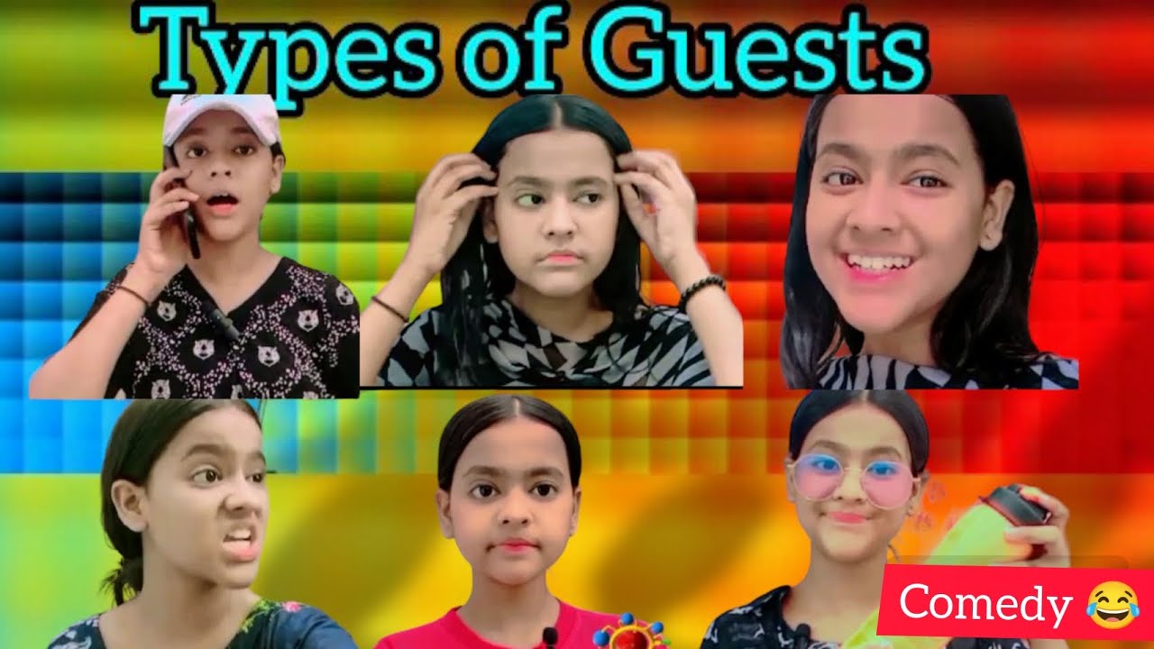 TYPES OF GUESTS | Funny Guests | Comedy @happyanayavlog#comedy - YouTube