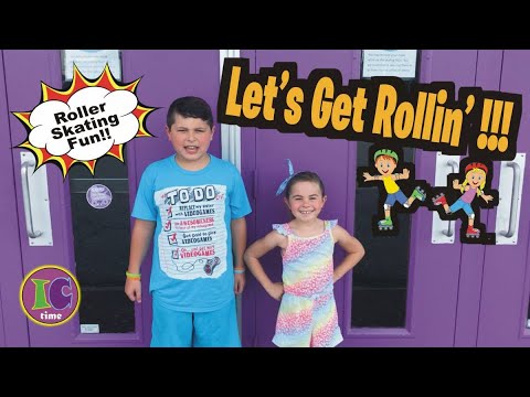 Roller Skating Action At Dover Skate Center - YouTube