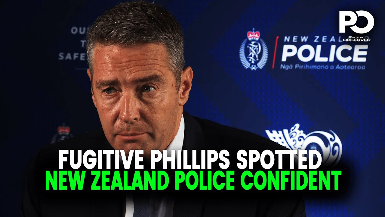 NZ Police Close In: Fugitive Tom Phillips Caught on CCTV | Pakistan ...