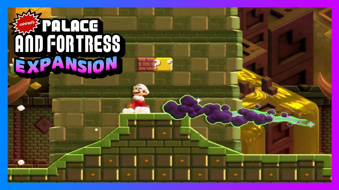 Super Mario Bros. Wonder|Palace and Fortress Expansion SCRAPPED LEVEL ...