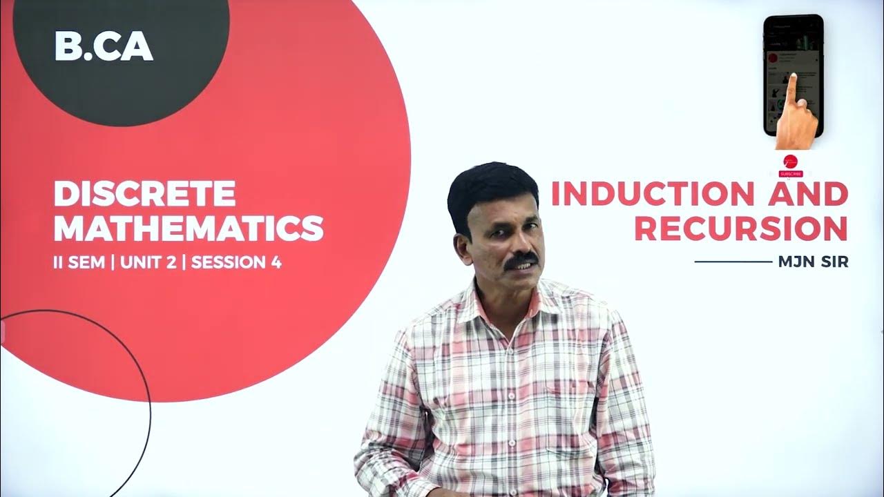 DAY 22 | DISCRETE MATHEMATICS | II SEM | B.CA | NEP | INTRODUCTION AND RECURSION | L4 - YouTube