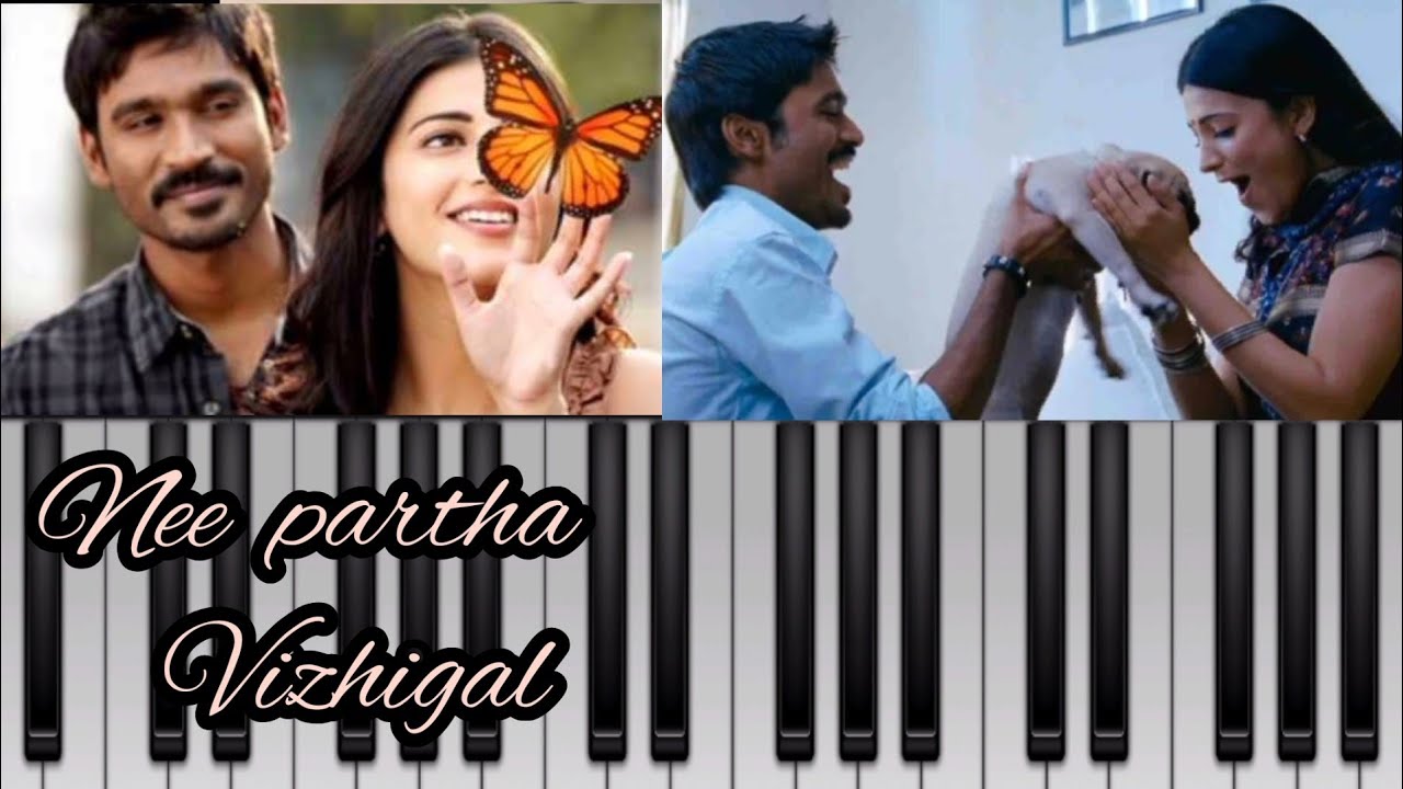 Nee partha vizhigal keyboard notes |3(Moonu) movie Tamil | - YouTube