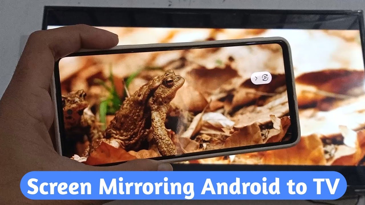 How to Screen Mirroring Android Phone to Android Smart Tv (With Sound ...