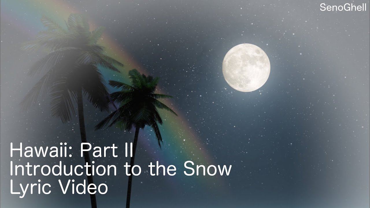 Introduction to the Snow - Lyric Video by SenoGhell - YouTube