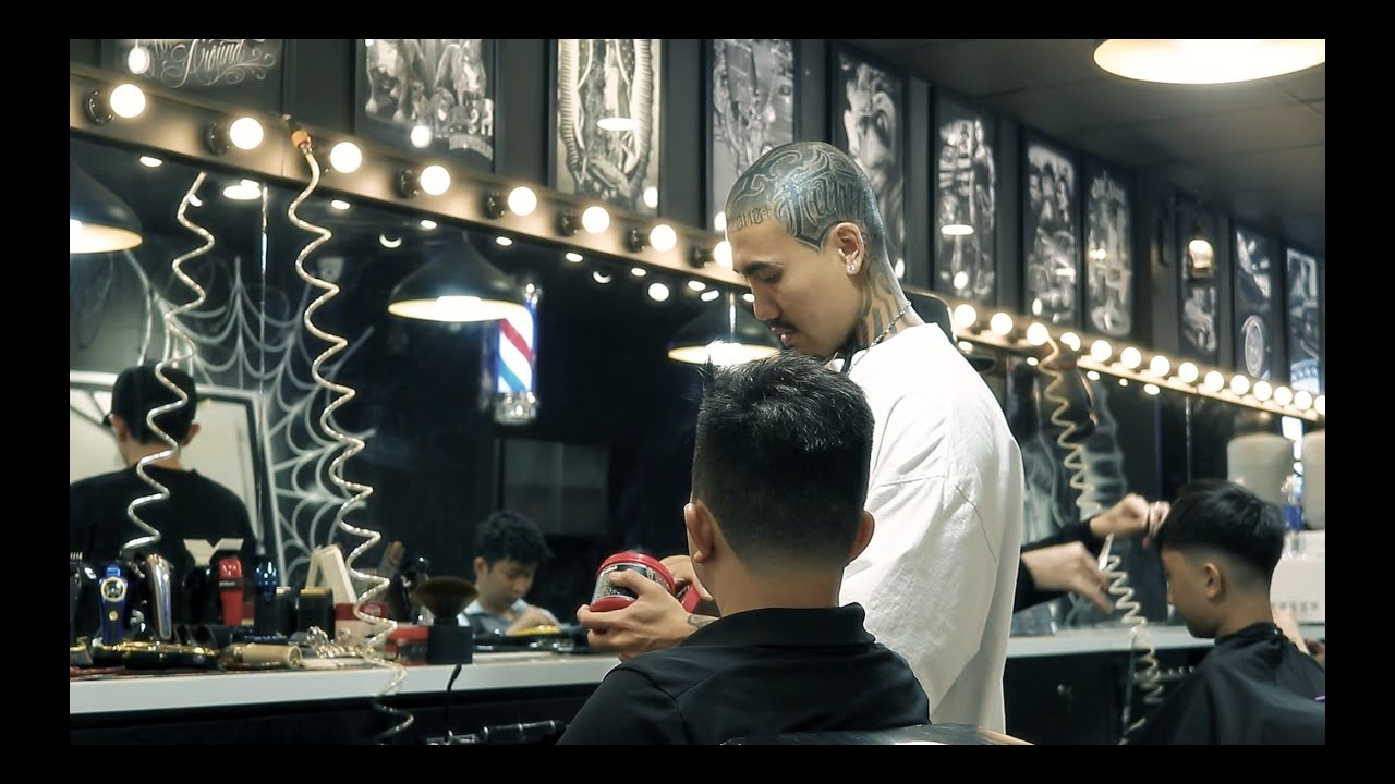 Side Part Quiff Haircut | Liem Barber Shop's Collection | Chicano ...