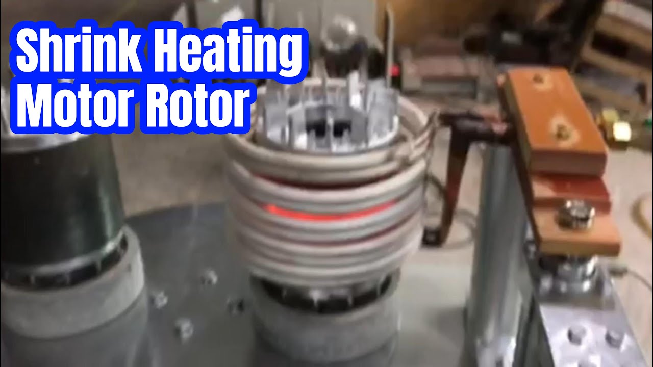 #Fast #Shrink #Heating #Motor #Rotor - JLC-60kW #Induction #Heating # ...