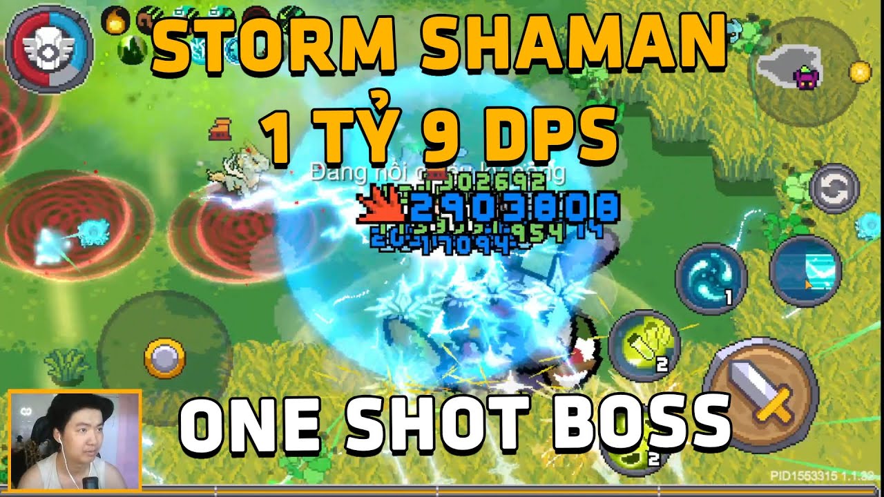 STORM SHAMAN 1 Tỷ 9 DPS One Shot Boss THỎ EVENT | Soul Knight Prequel # ...