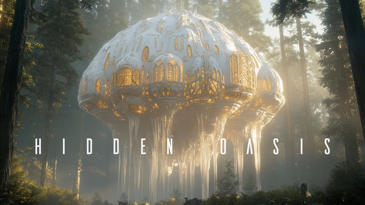 Hidden Oasis - Ethereal Fantasy Ambient Meditation - Calm Ambient Music ...