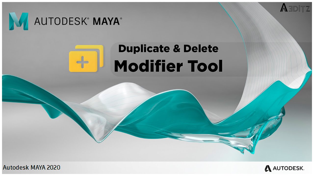 Maya Duplicate tool & Delete modify tool Explain. - YouTube