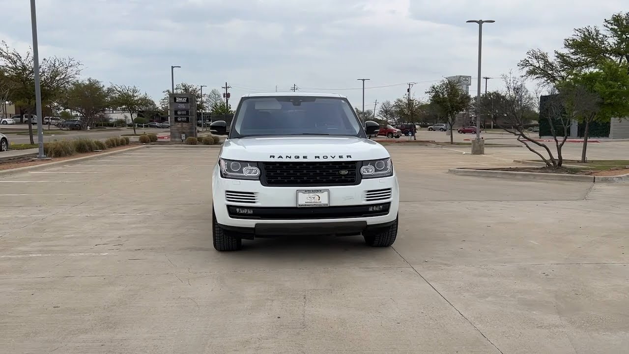 2017 Land Rover Range_Rover Addison, Garland, Plano, Dallas, Carrollton ...