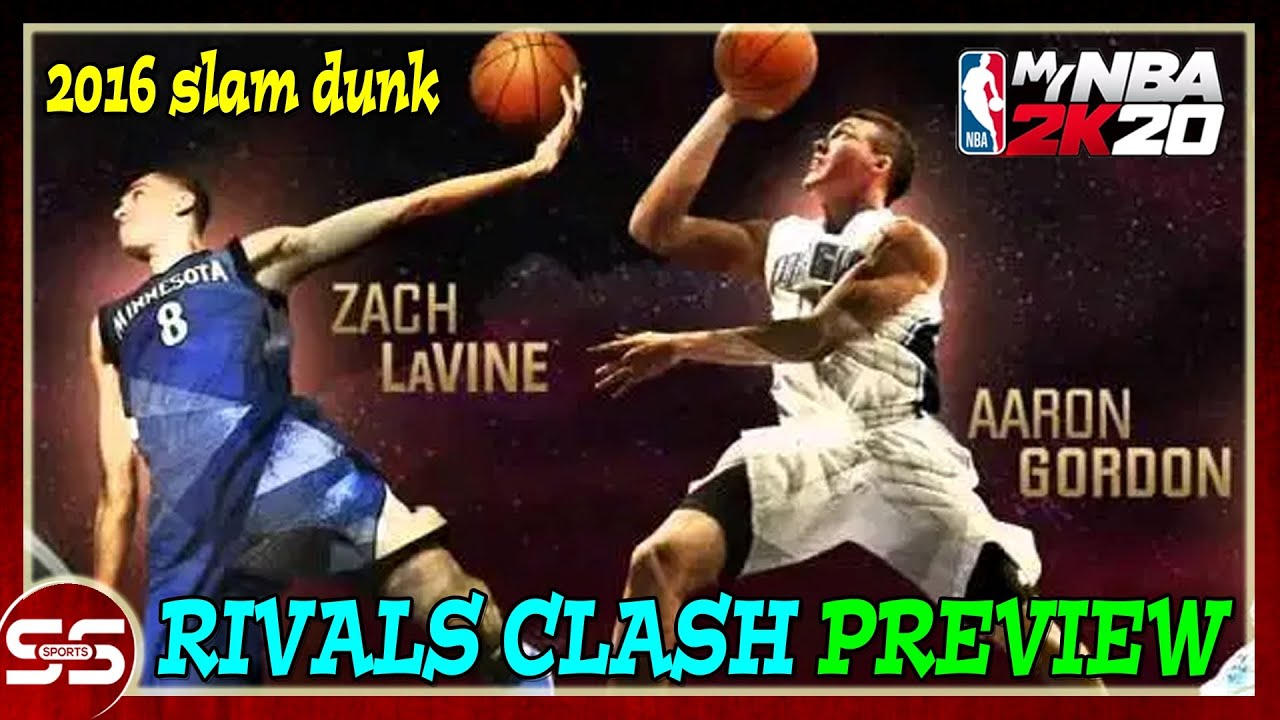RIVALS CLASH PREVIEW (2016 Slam Dunk Contest) Aaron Gordon vs Zach ...