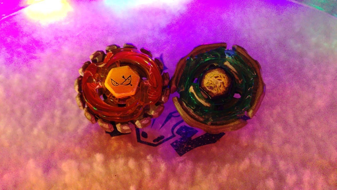 Poison Virgo ED145 ES vs Ray Striker D125 CS | Metal Fight Beyblade メタル ...
