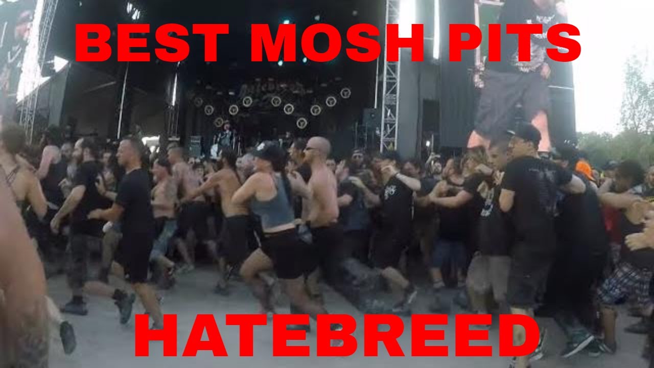 HATEBREED PART 1 HEAVY MONTREAL 2019 GOPRO MOSH BEST MOSH PIT The ...