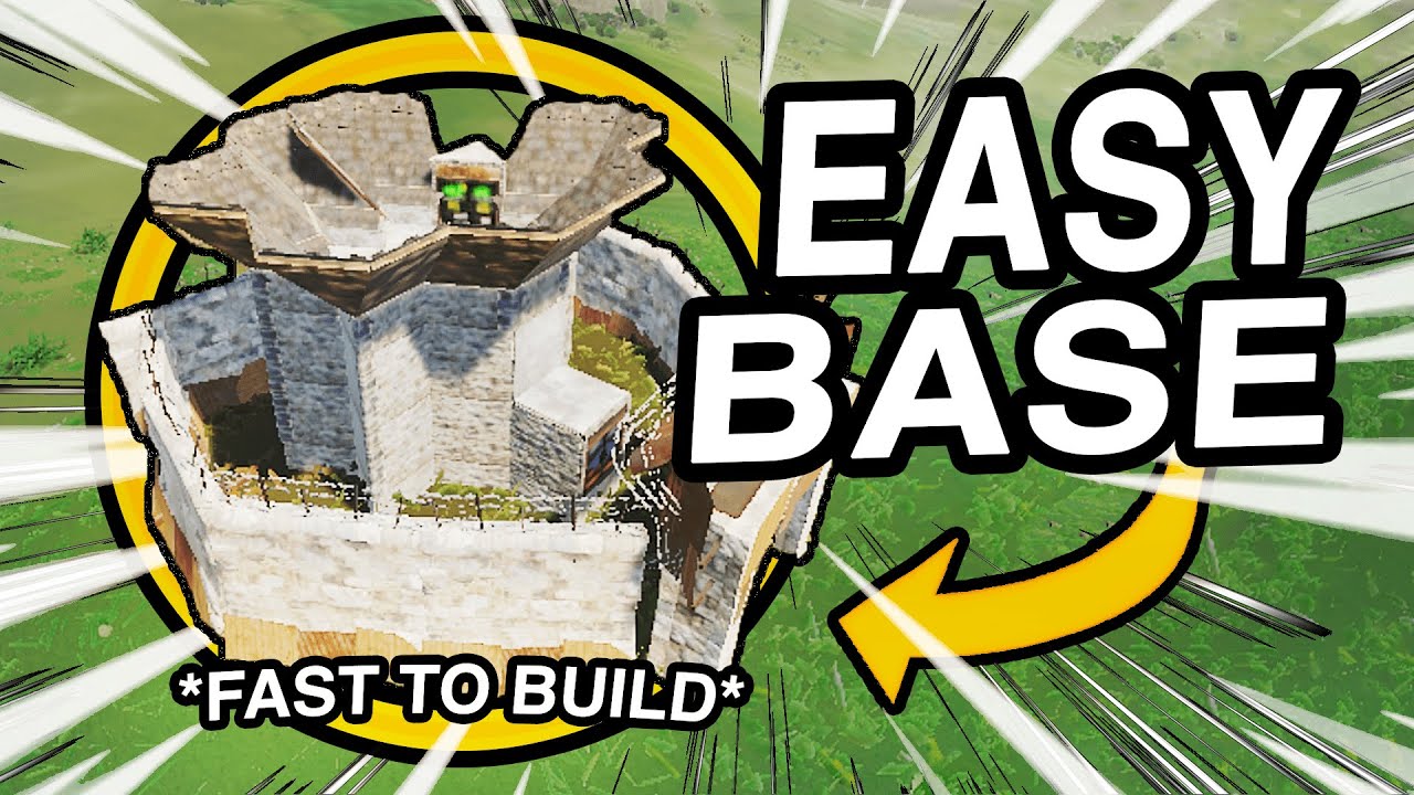 *NEW* EASY Base For BEGINNERS [solo/duo] - Rust Base Design 2024 - YouTube