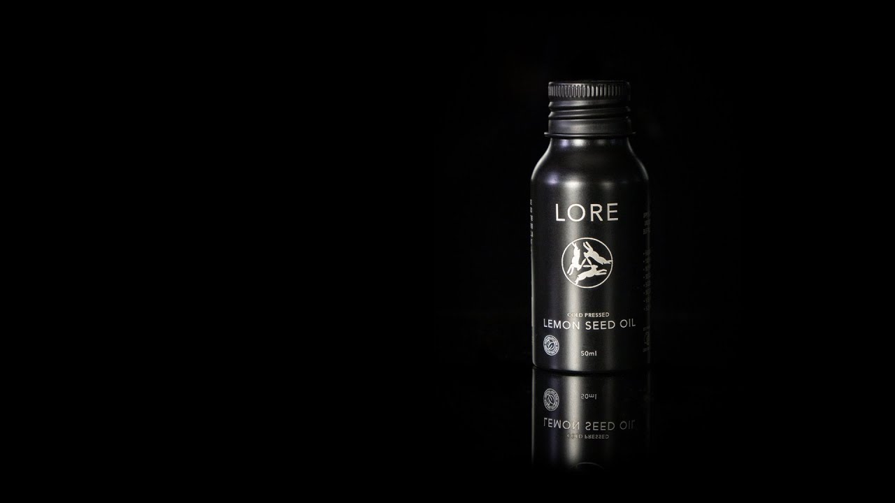 LORE Cold Pressed Lemon Seed Oil (Quick Application Video) - YouTube