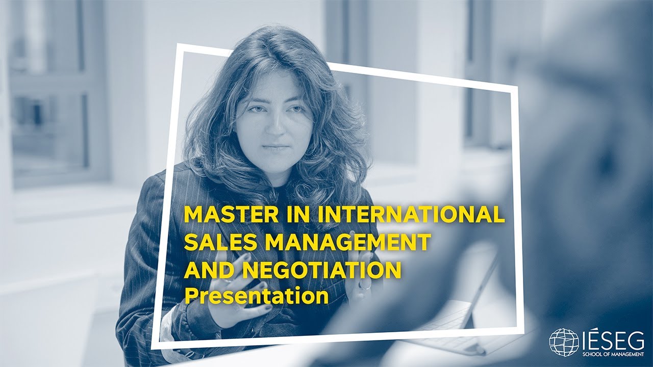 Master in International Sales Management and Negotiation | Become a Master Rainmaker - YouTube