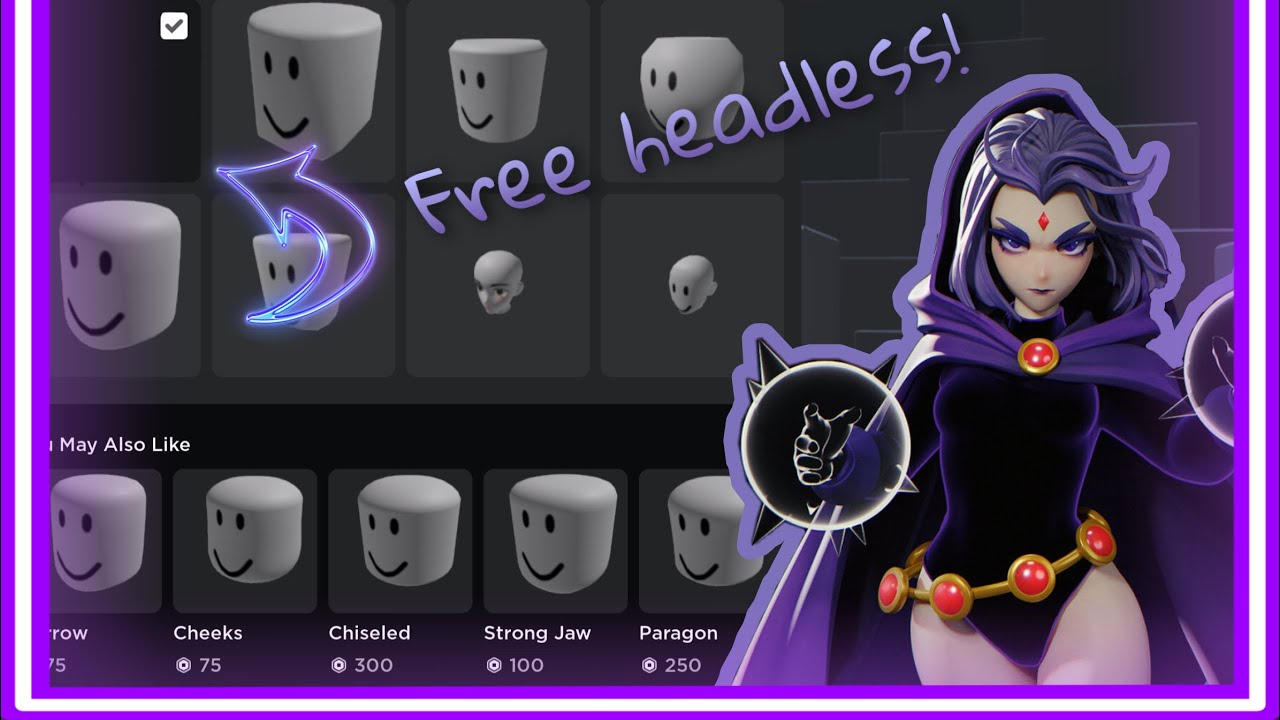 𝙍𝙖𝙫𝙚𝙣 𝙤𝙪𝙩𝙛𝙞𝙩 𝙤𝙣 𝙧𝙤𝙗𝙡𝙤𝙭!☾☽ 𝙏𝙆𝘼 𝙛𝙧𝙚𝙚 𝙝𝙚𝙖𝙙𝙡𝙚𝙨𝙨 - YouTube