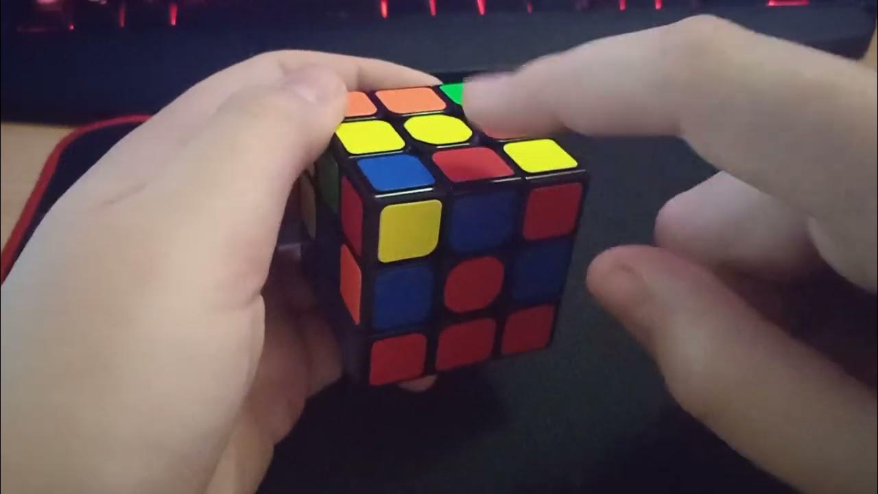 Первый раз собираю кубик Рубика 3x3 без шпоргалок. - YouTube