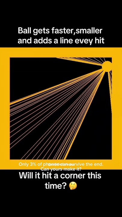 Ball gets faster and smaller every bounce until my pc crashes! Will it ...