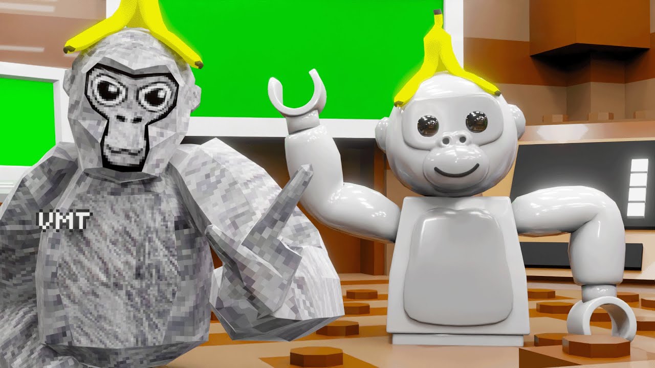 Gorilla Tag but LEGO - YouTube