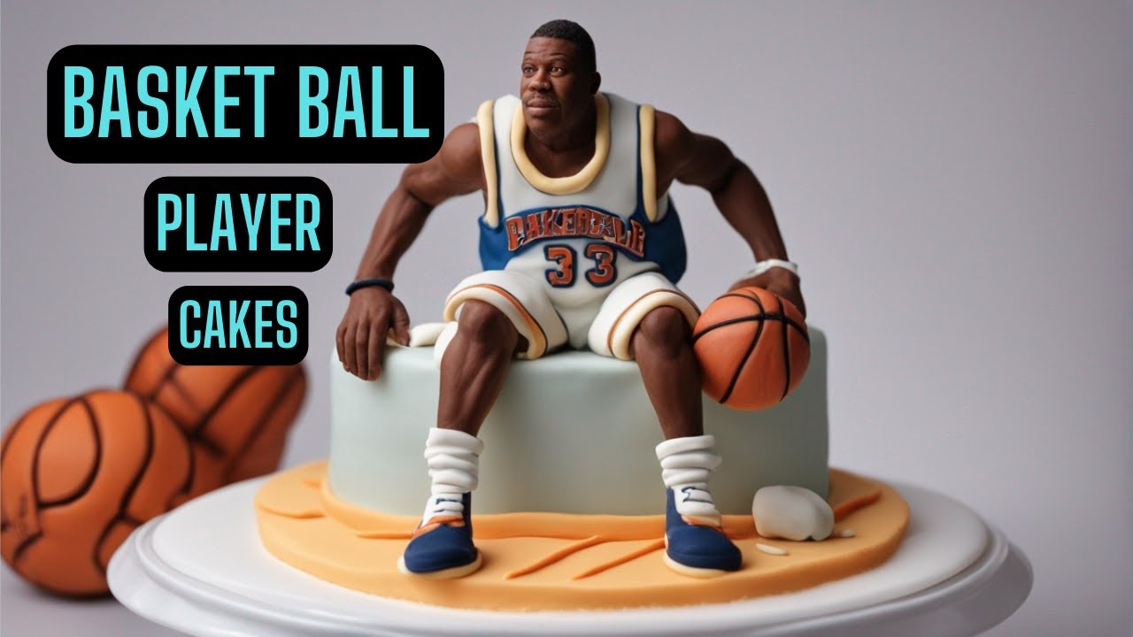 BasketBall Player Cake Photos ! - YouTube