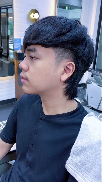 Jidat lebar cocok ga di mullet ,cocok banget kalo pengn ga kliata lebar dpannya di crop - YouTube