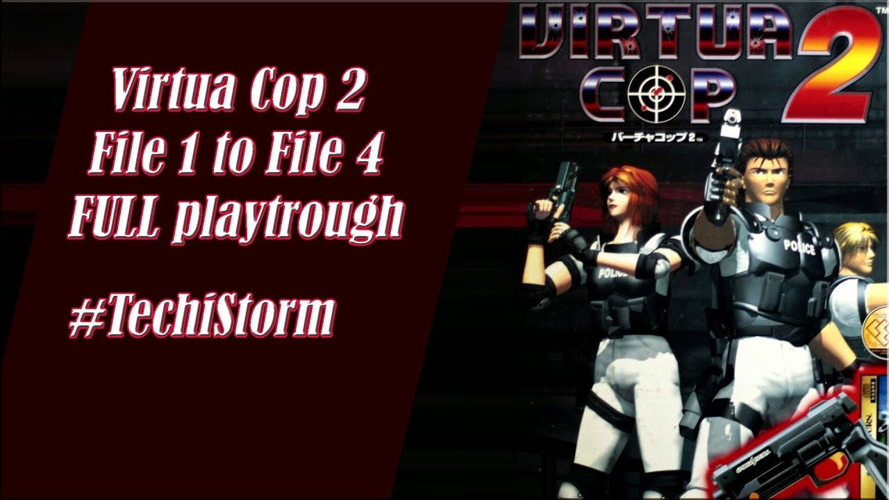 Virtua Cop 2 arcade pc game full playthrough - YouTube