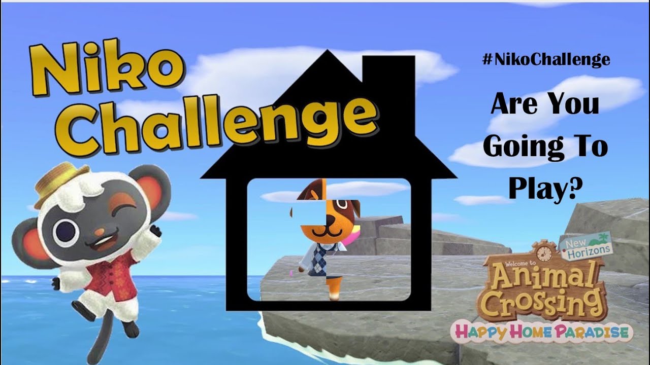 I'm starting the Niko Challenge!!! ACNH Happy Home Paradise - YouTube