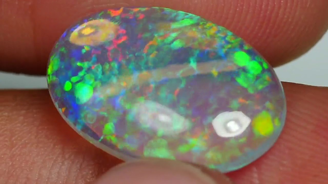 KALIMAYA WELO OPAL ELECTRIC HONEYCOMB PATTERN FULL COLOR - YouTube