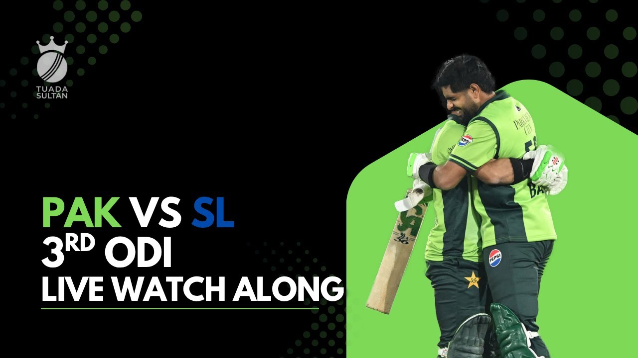 Watch Along • Pakistan vs Sri Lanka 2nd ODI | Live Reactions & Match ...
