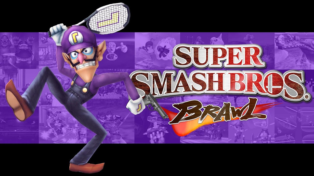 Waluigi (with a gun) Pinball - Super Smash Bros. Brawl - YouTube