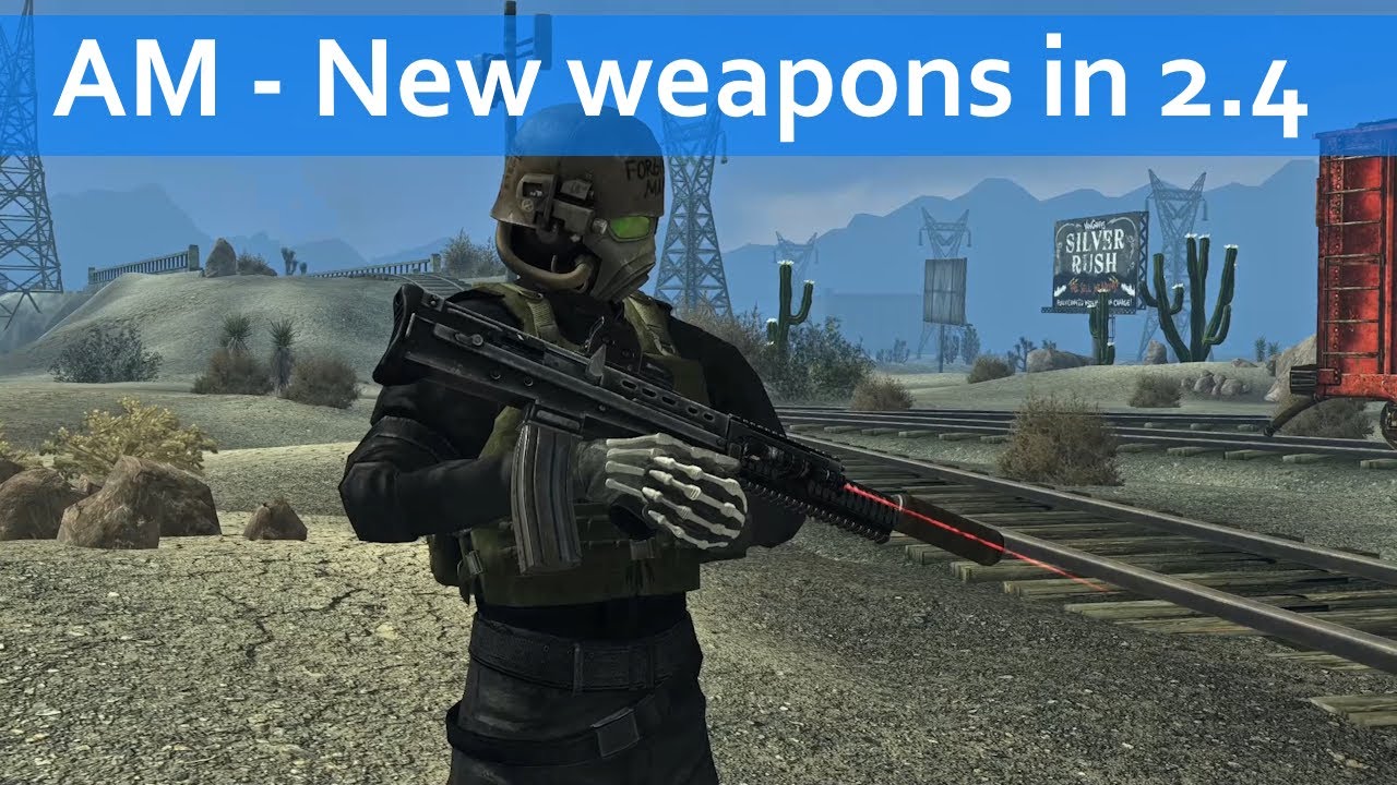 Another Millenia - New weapons in v2.4 | Fallout New Vegas Mod - YouTube