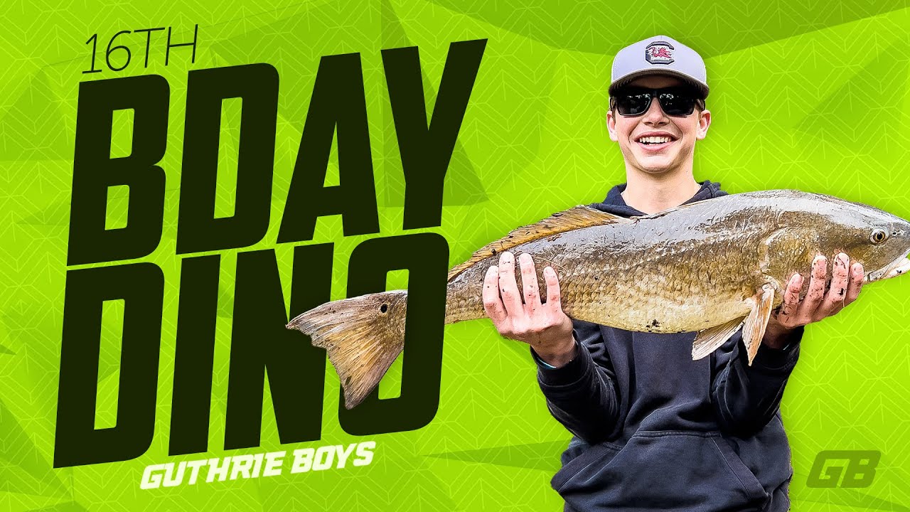 16th Birthday Dino Redfish on Hilton Head Island! #redfish #hiltonhead ...
