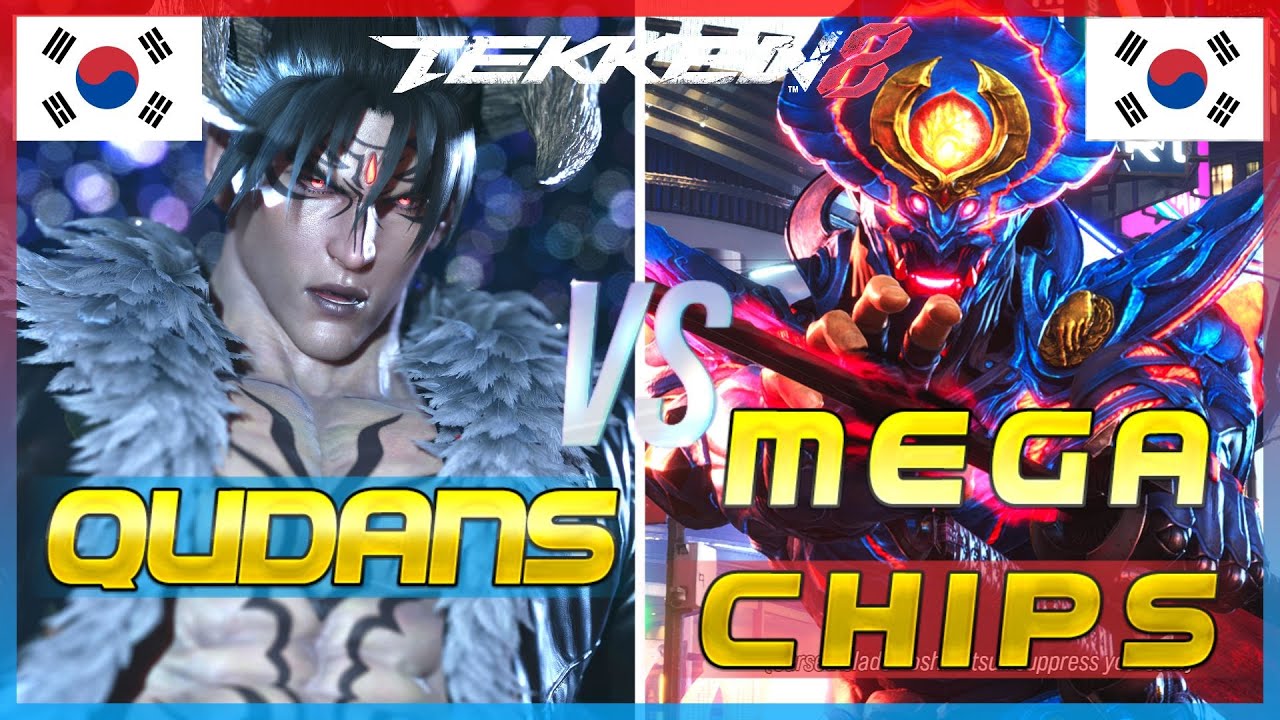 Tekken 8 - New Patch 1.05 | Qudans (#1 Devil Jin) Vs Mega Chips (Yoshimitsu) - Ranked Matches ...