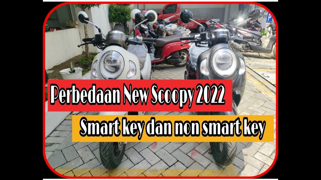 Perbedaan scoopy prestige ( smart key ) dan Scoopy sporty ( non smart ...