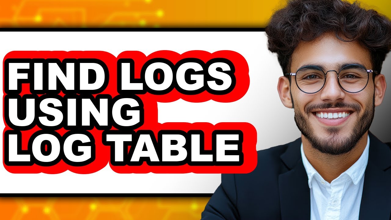 How to Find Logs Using Log Table - Step by Step - YouTube