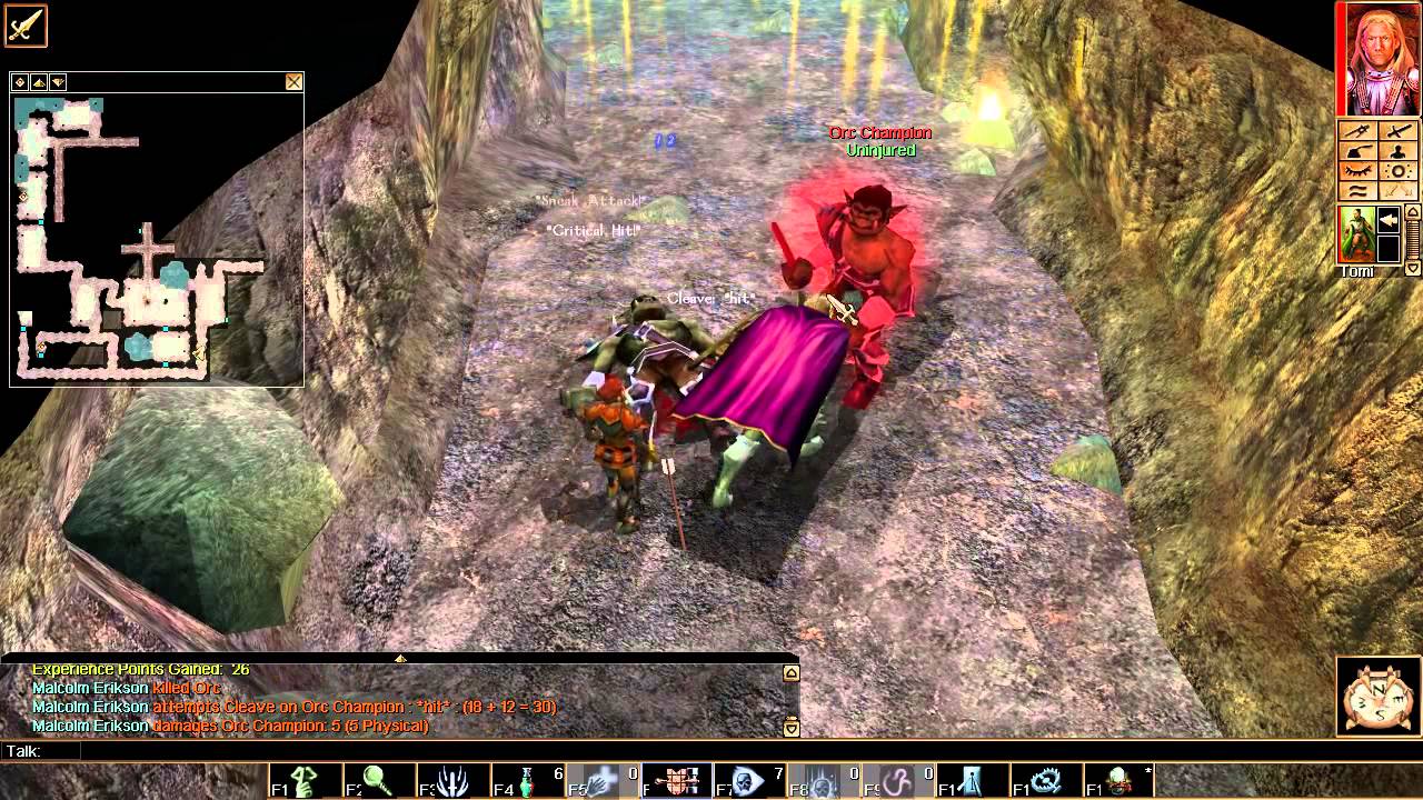 Let's Play Neverwinter Nights #56 A tale of Halfling rivalry - YouTube