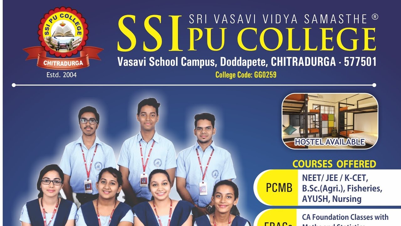 SSI PU COLLEGE 2022-23 - YouTube